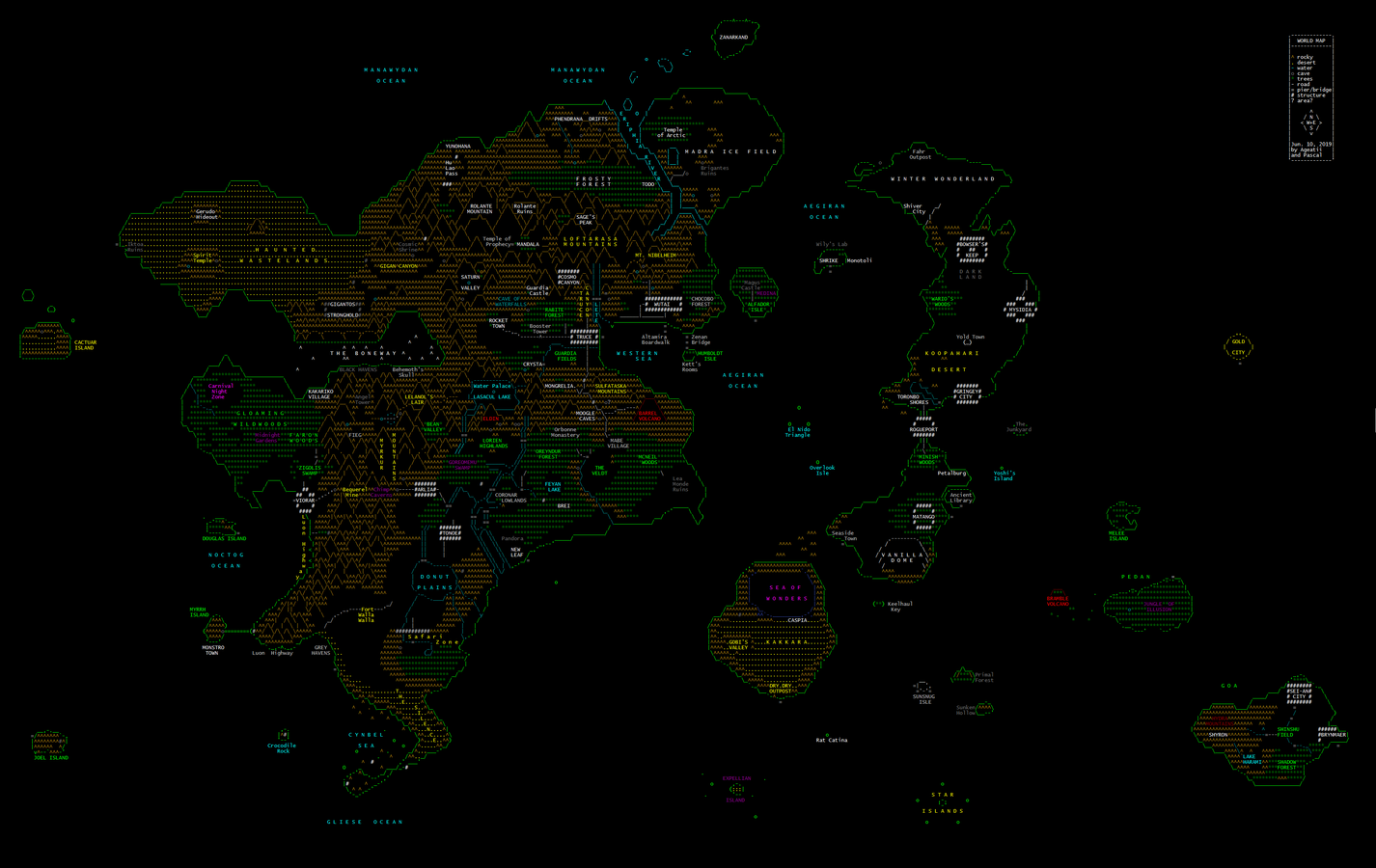 Geography - Cleft of Dimensions Wiki